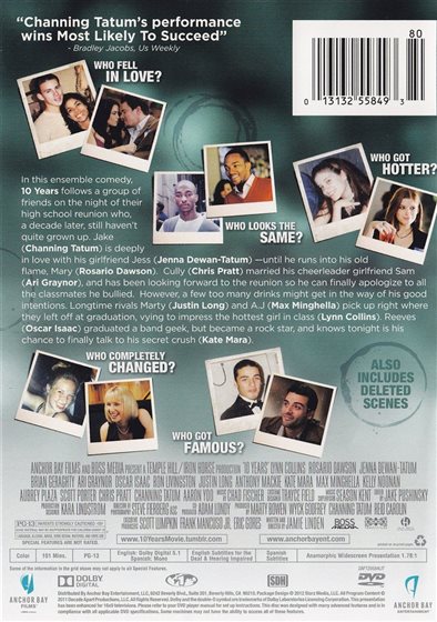 10 Years - DVD - 013132558493 - United States - 12/18/2012 - My Movies